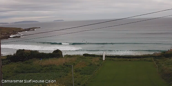 Nueva webcam en Caion · Camaramar